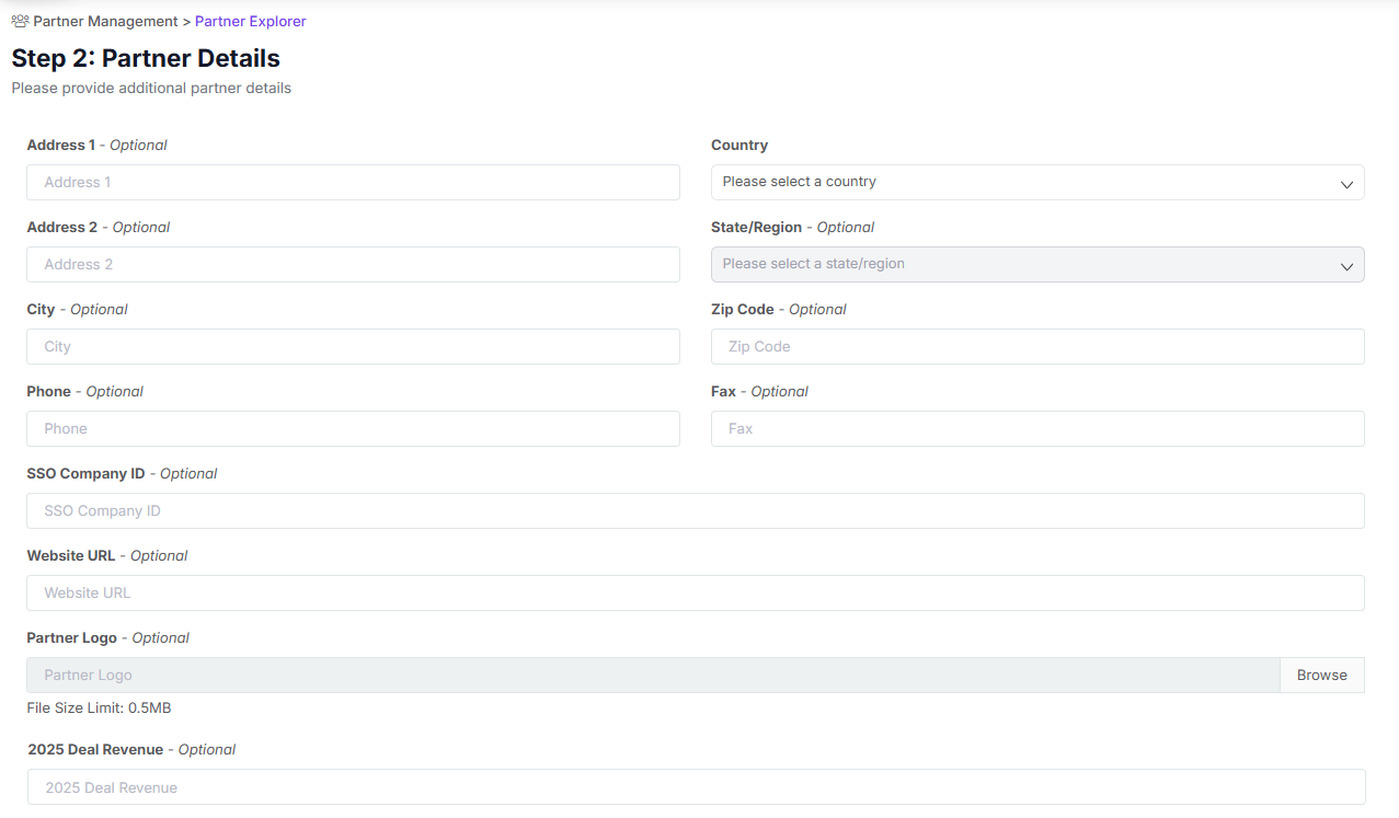 Manage Partners – ZiftONE Admin