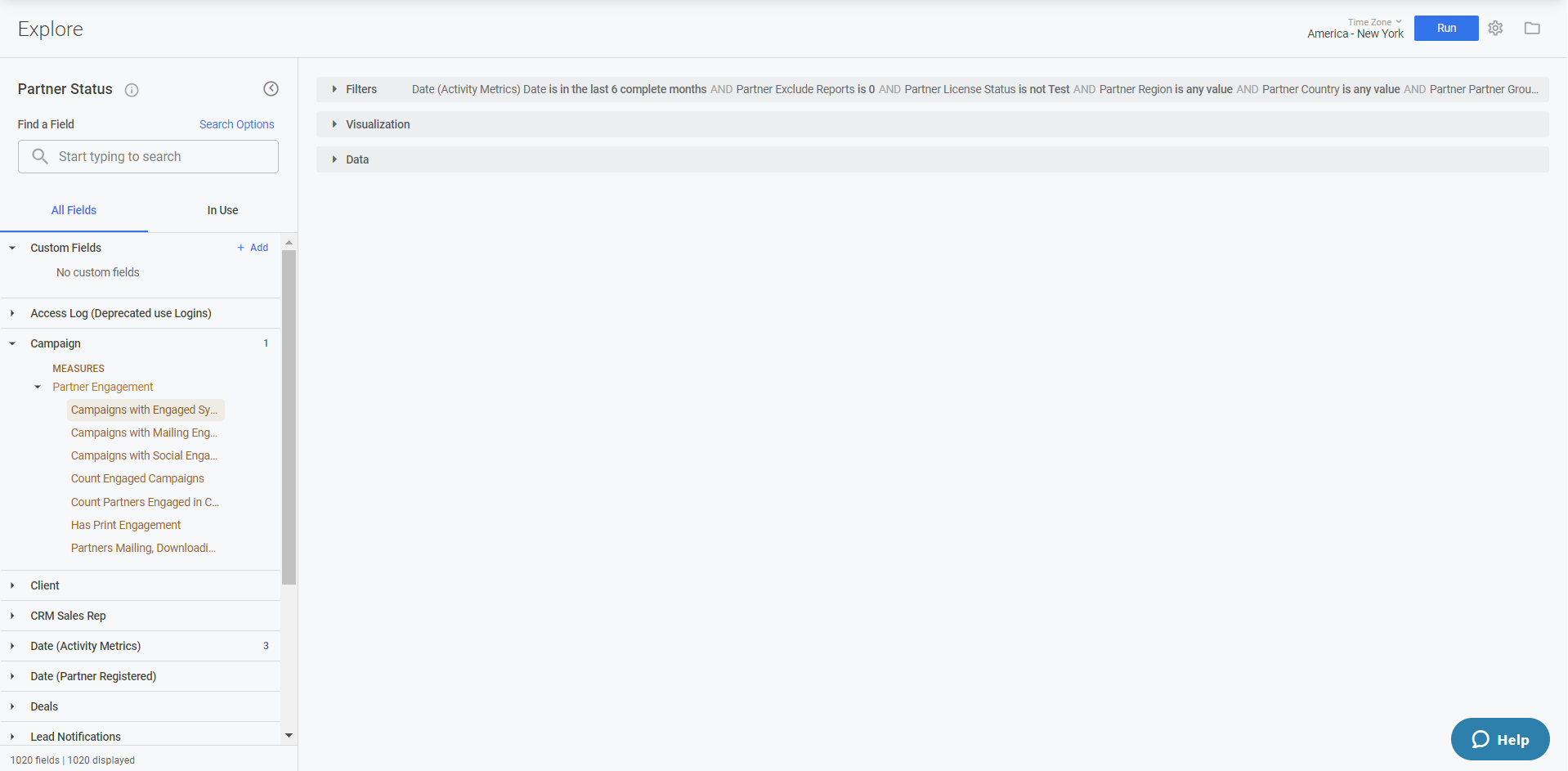 Exploring, Personalizing, and Distributing Reports and Dashboards – ZiftONE Admin