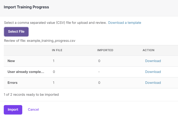 Managing Partners' Training Progress – ZiftONE Admin