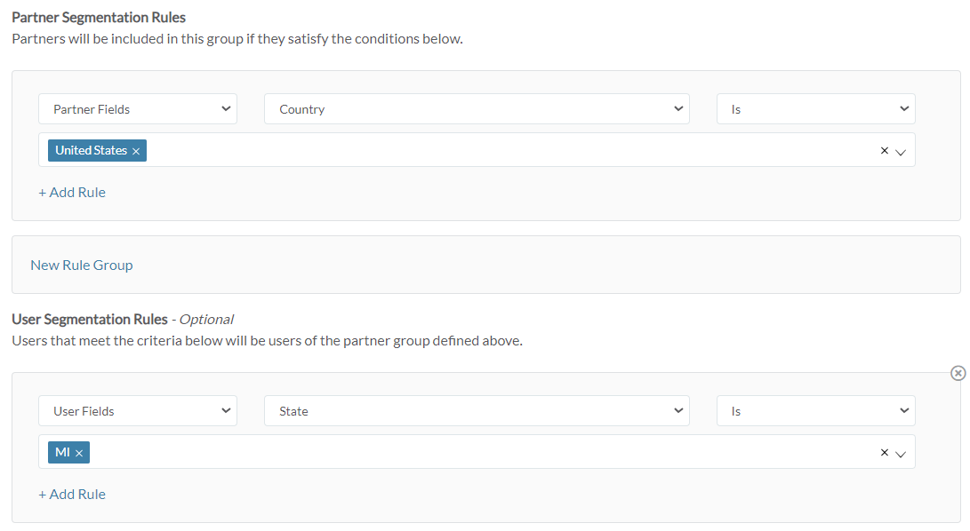 Examples of Partner Group Rules – ZiftONE Admin