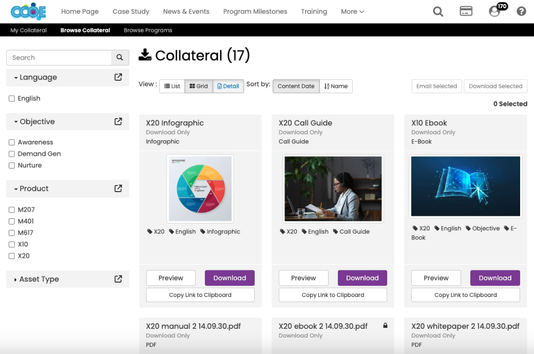 Add/Manage Content in the Collateral Library – ZiftONE Admin
