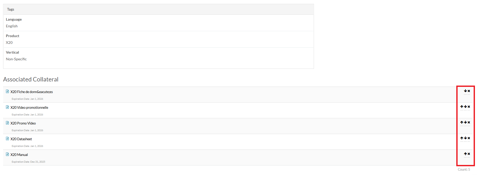 Manage Collateral Programs – ZiftONE Admin