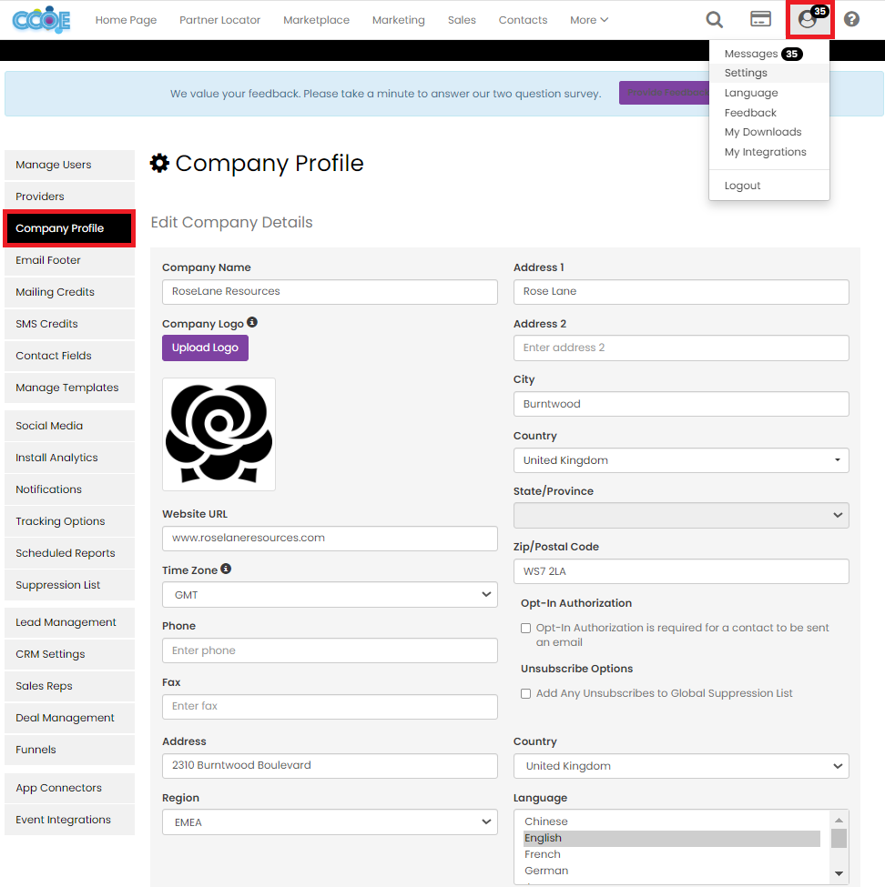 Adding Partner Groups – ZiftONE Admin