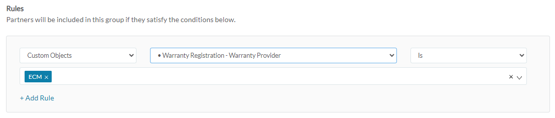 Example Partner Group Rules - Custom Data – ZiftONE Admin