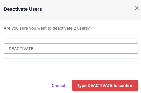 Deactivating / Reactivating Partner Users in Bulk – ZiftONE Admin
