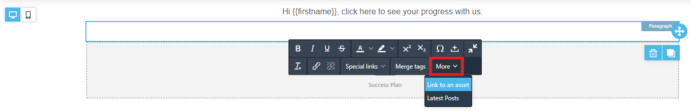 Adding Links to Other Content to a Custom Page – ZiftONE Admin