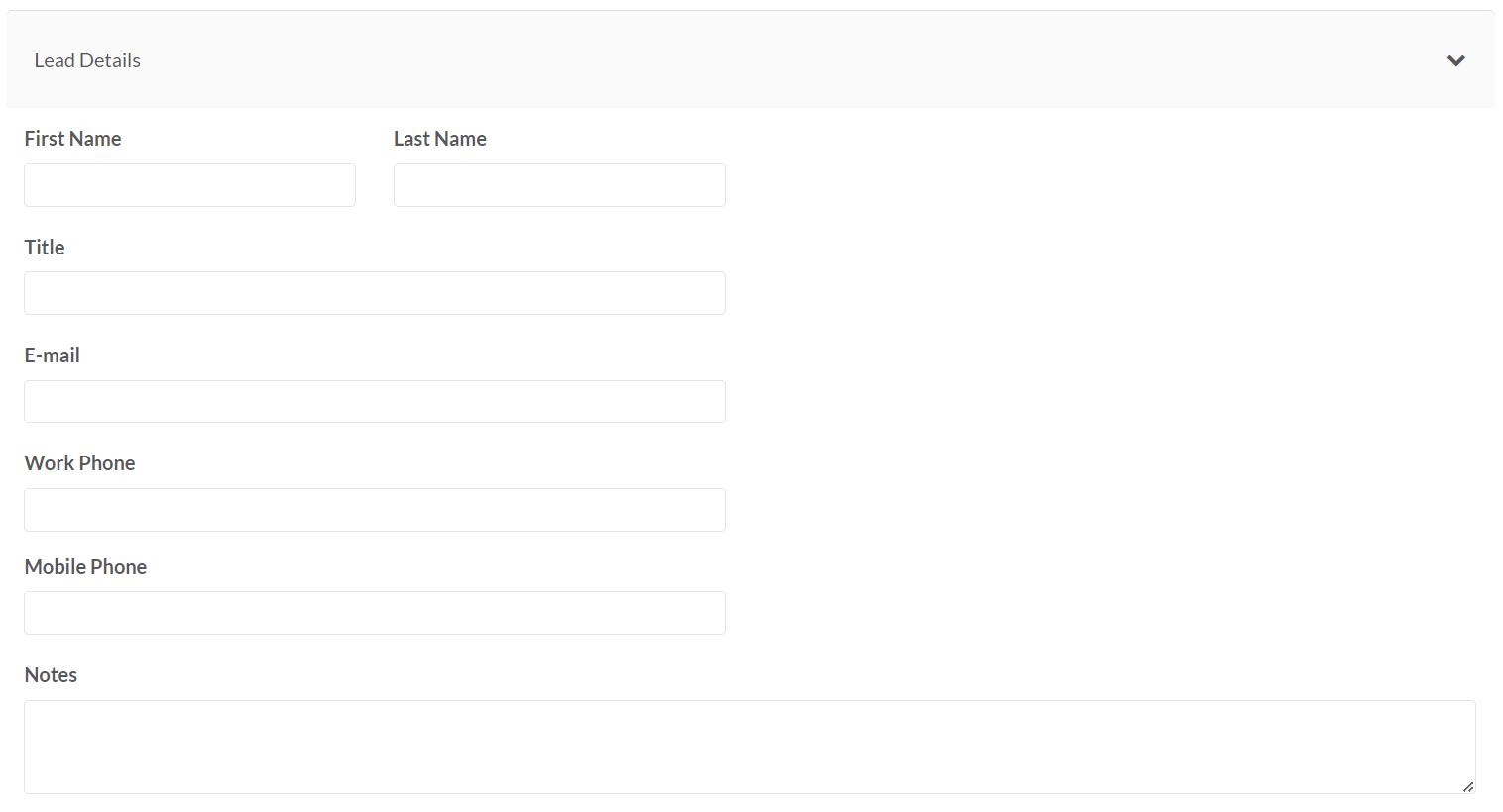 Creating a New Distributed Lead – ZiftONE Admin