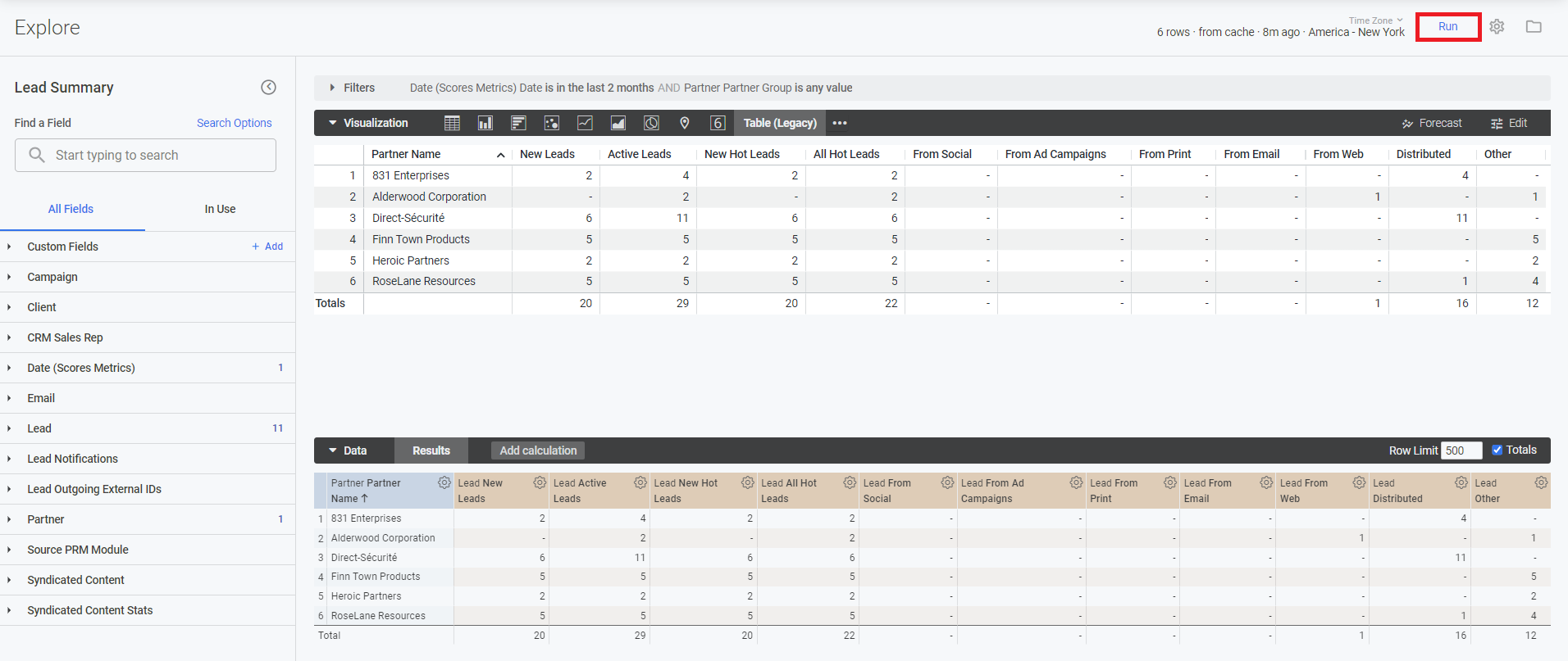 Generating the Data for a Report – ZiftONE Admin
