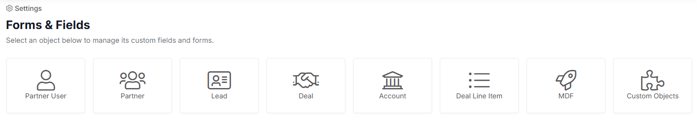 Accessing a Form for Configuration – ZiftONE Admin
