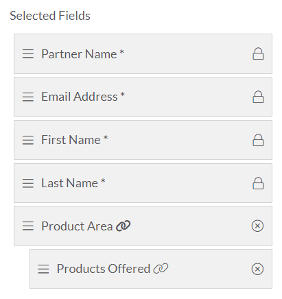 Adding/Removing Fields in Forms – ZiftONE Admin