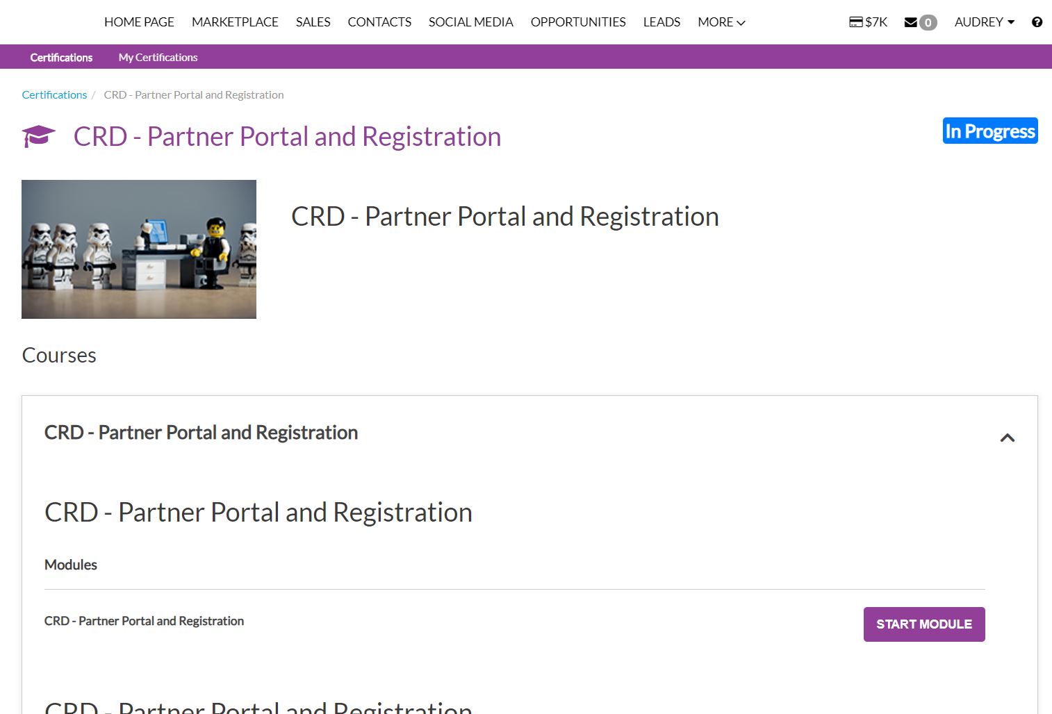 View Detail Feature Bundle: Training – ZiftONE Admin