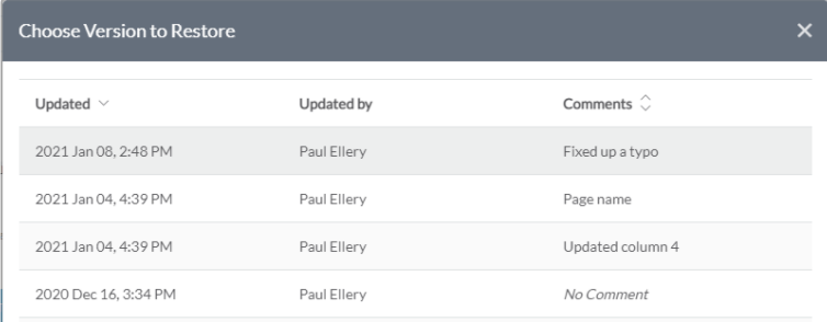 Custom Page: Create or Edit – ZiftONE Admin