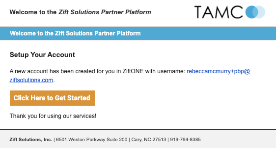 About Partner Invitations – ZiftONE Admin