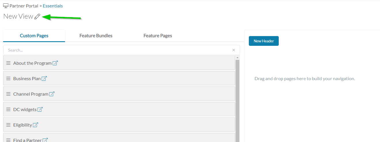 Manage Site Configuration and Navigation – ZiftONE Admin